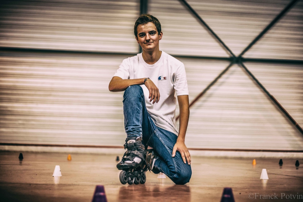 Roller freestyle: Titouan de Galassus, le surdoué - La Dalle Angevine
